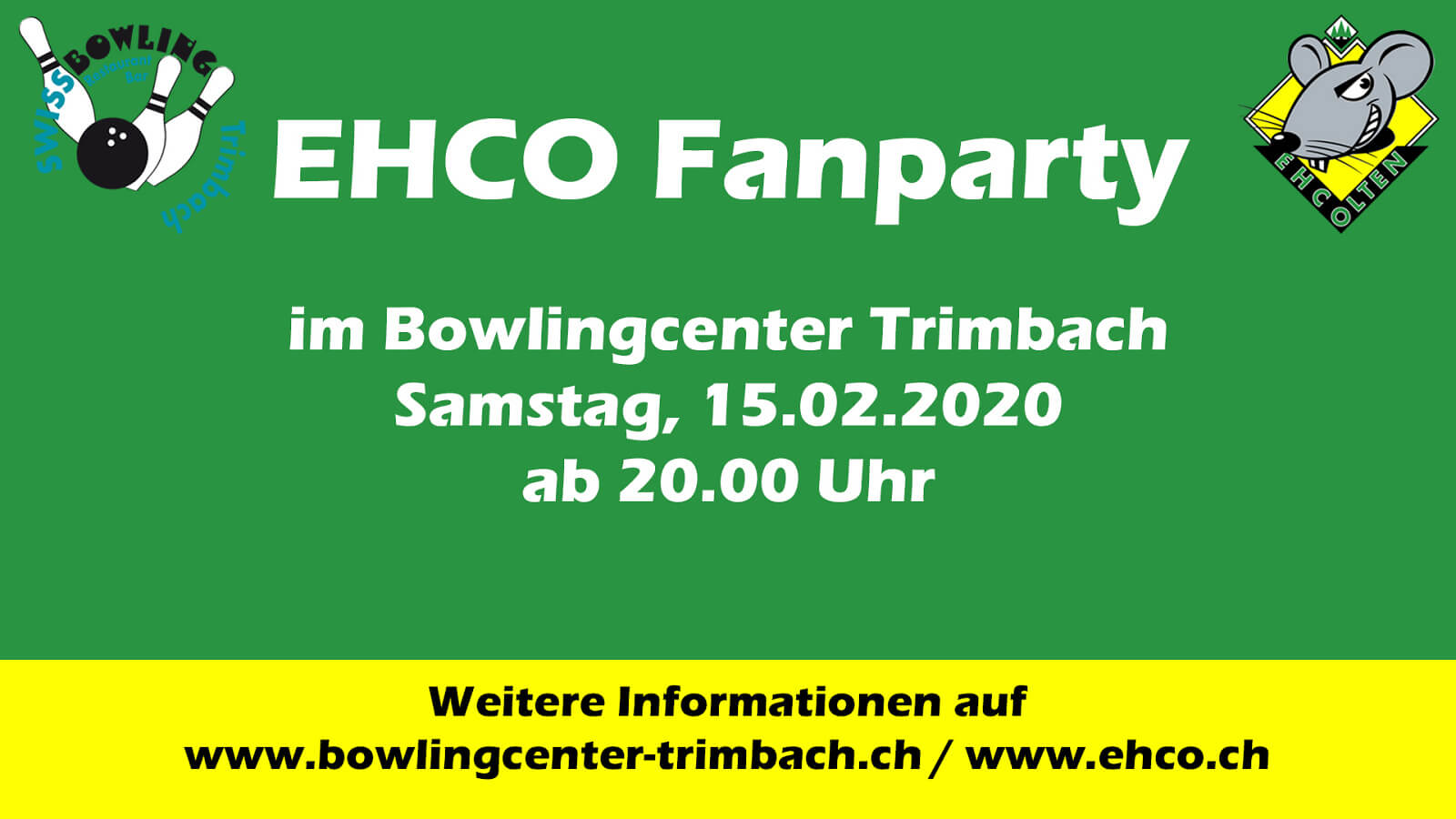 Vorschau auf die EHCO-Woche - News - EHCO