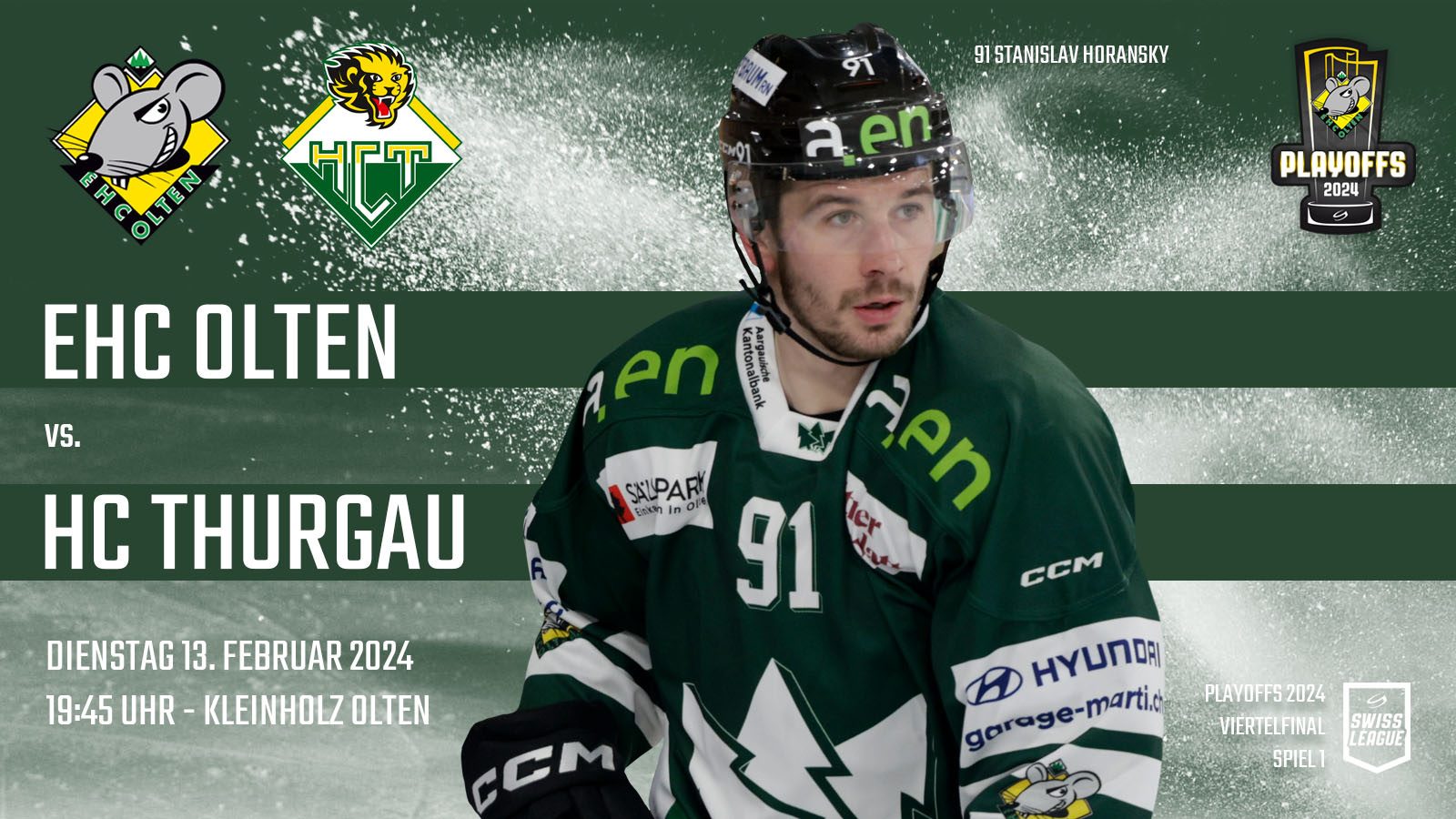 Vorhang auf für die Playoffs! - News - EHCO