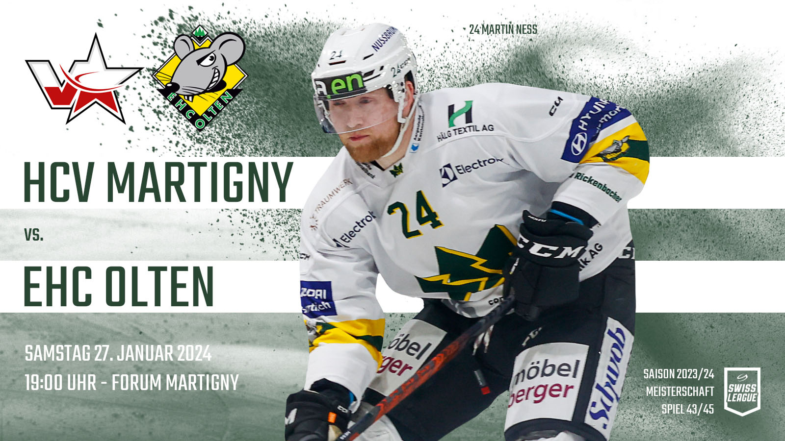 Heisser Tanz in Martigny - News - EHCO